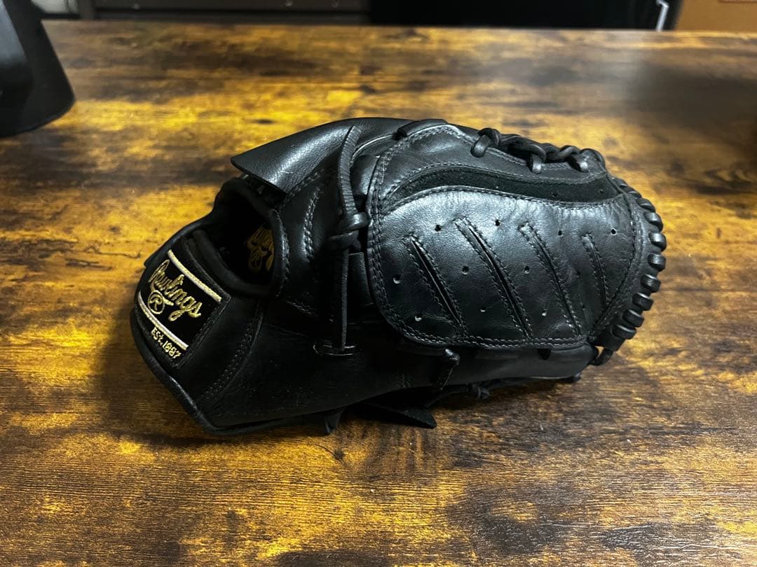 Rawlings ESI-1802 軟式グローブ ブラック