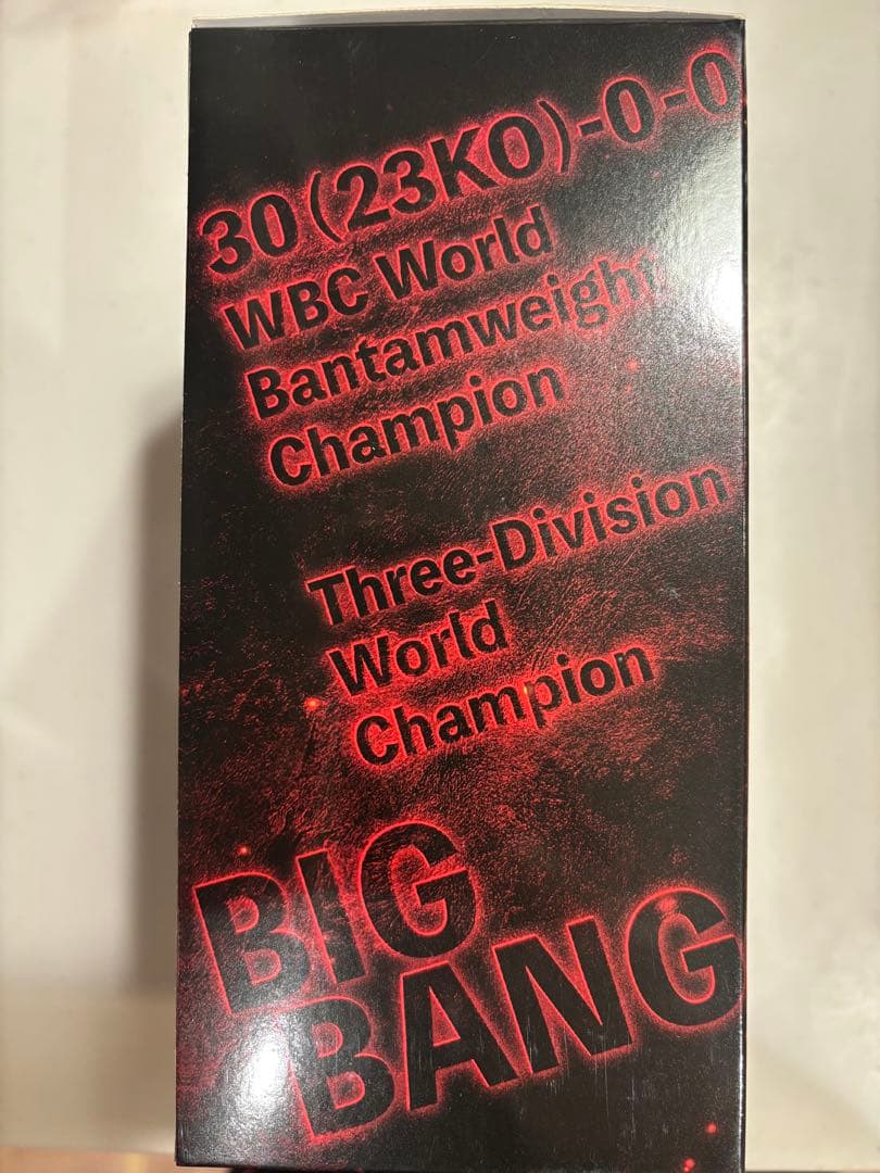 【数量限定】30勝＆3度防衛達成記念グッズ 「中谷潤人ボブルヘッド」