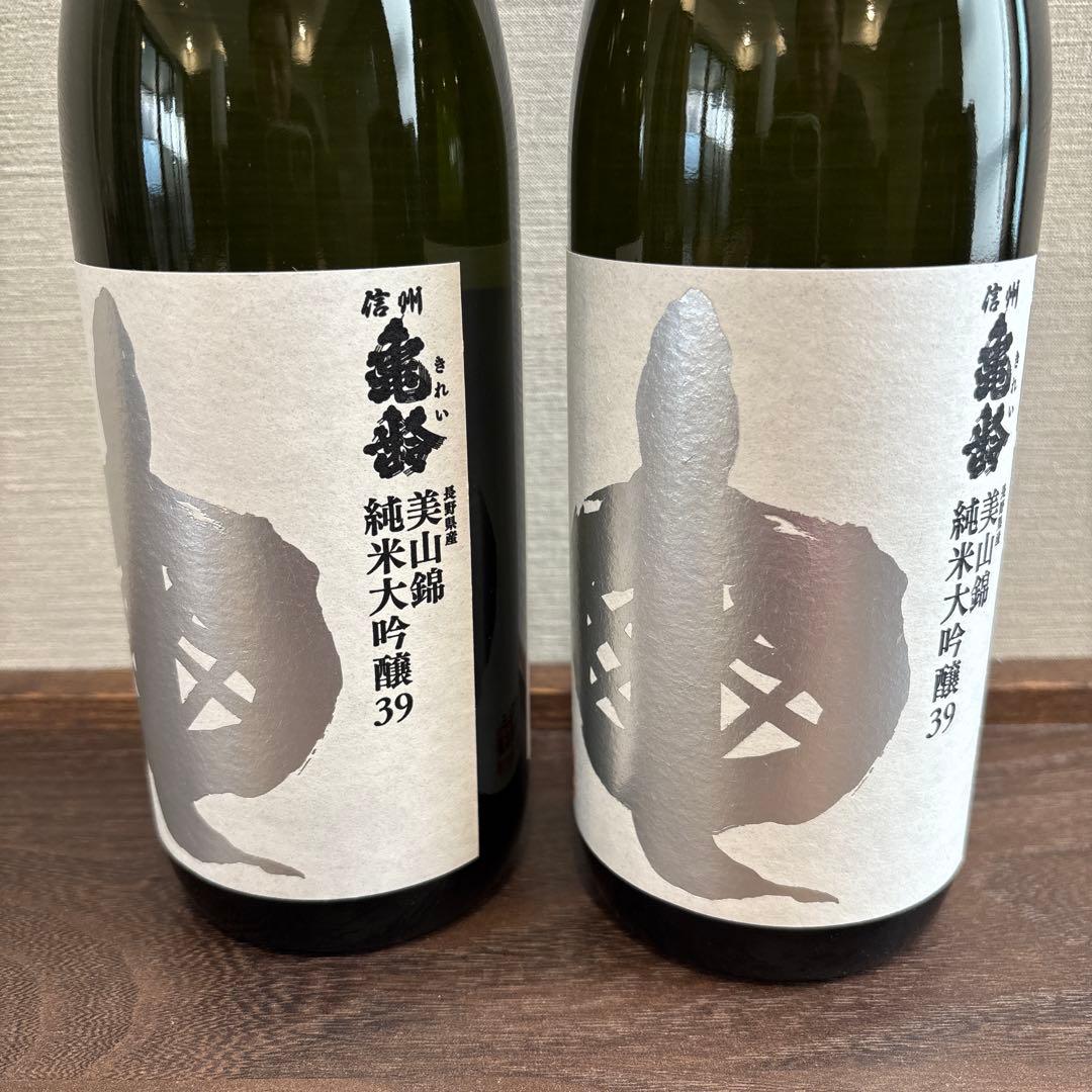 信州亀齢　美山錦　純米大吟醸　720ml 日本酒　銀亀【2本セット】