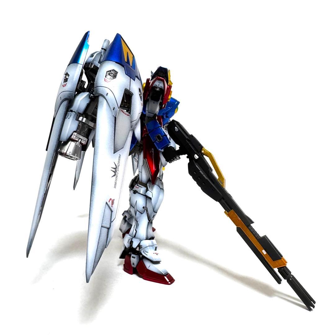 RG ウイングガンダムゼロ 塗装済み完成品 ガンプラ 3