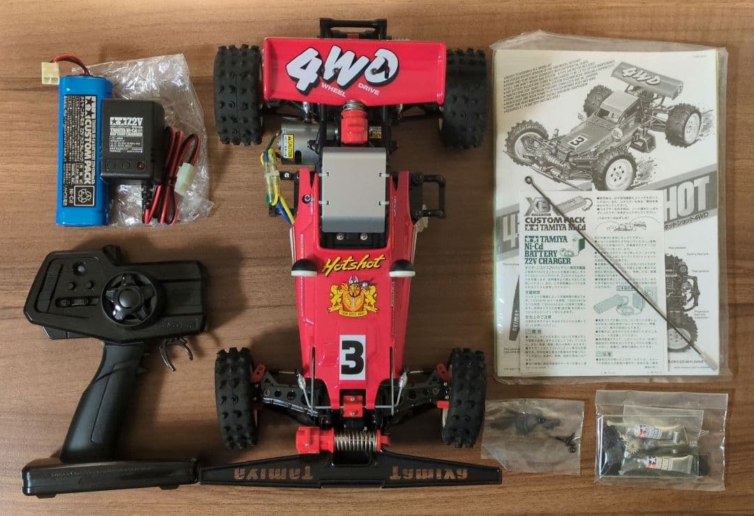 【動作確認済】タミヤ 1/10RC XB ホットショット