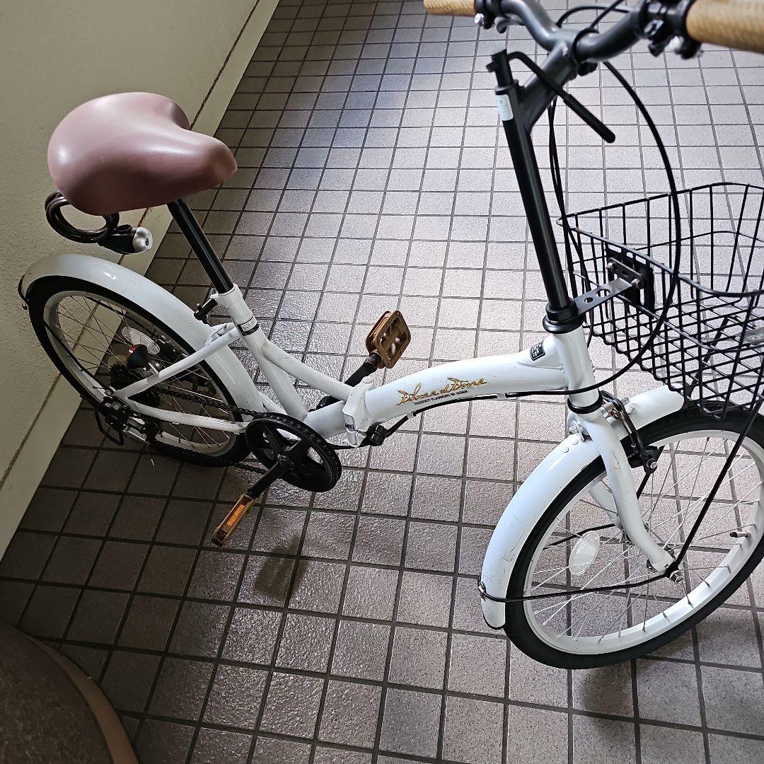 折りたたみ自転車6段ギア