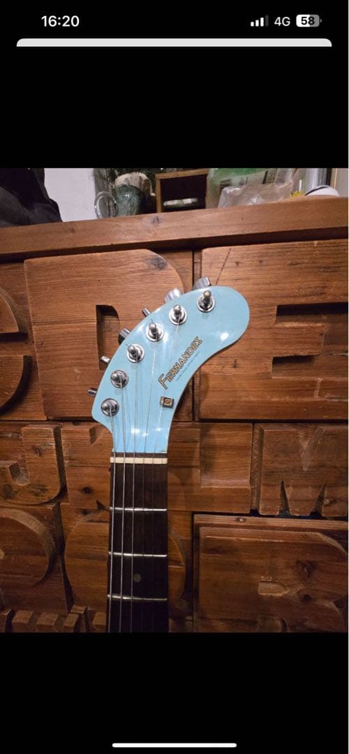 【中古】FERNANDES ZO-3 エレキギター 水色