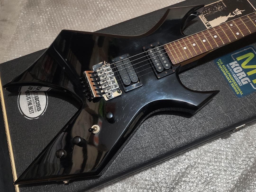 B.C. RICH Warlock エレキギター 86年 日本製 ハードケース付