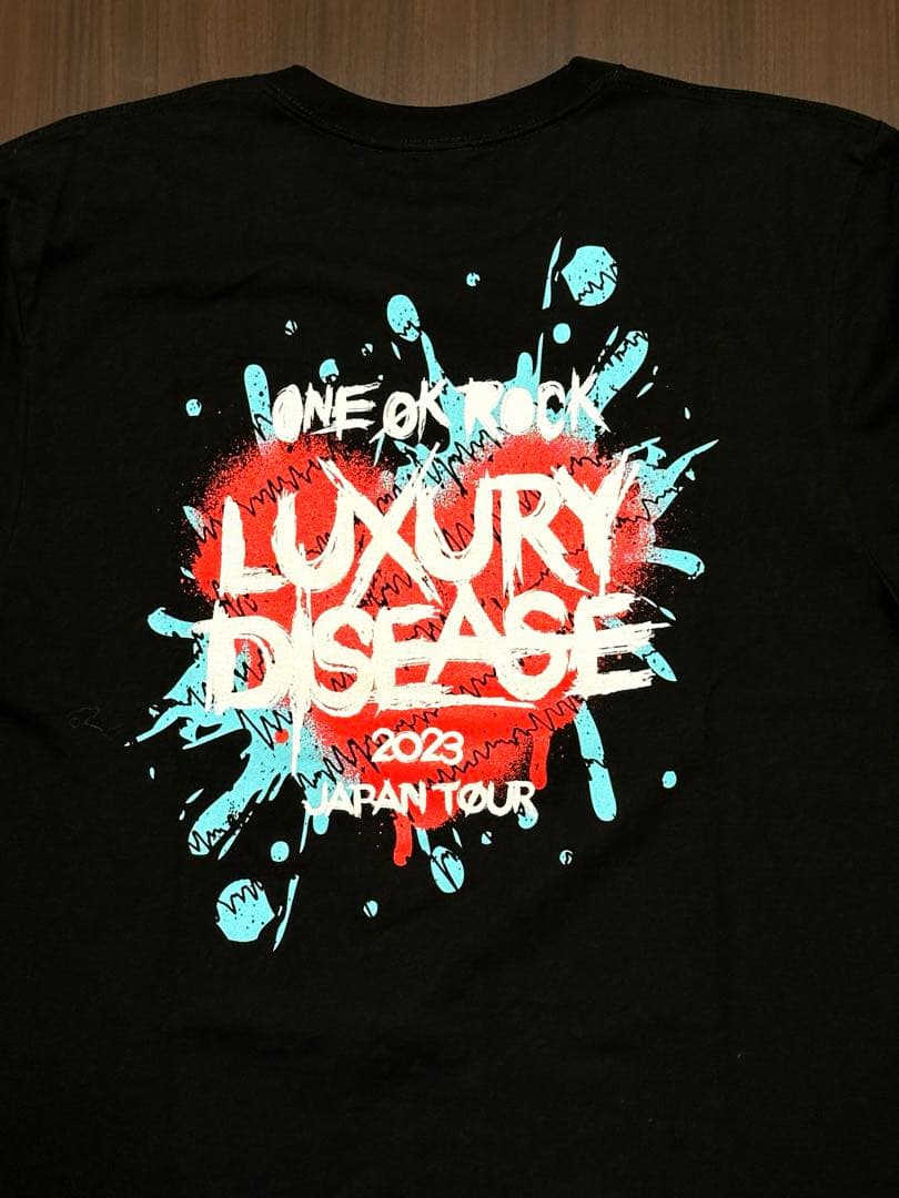 ONE OK ROCK LUXURY DISEASEハートTシャツ XLサイズ