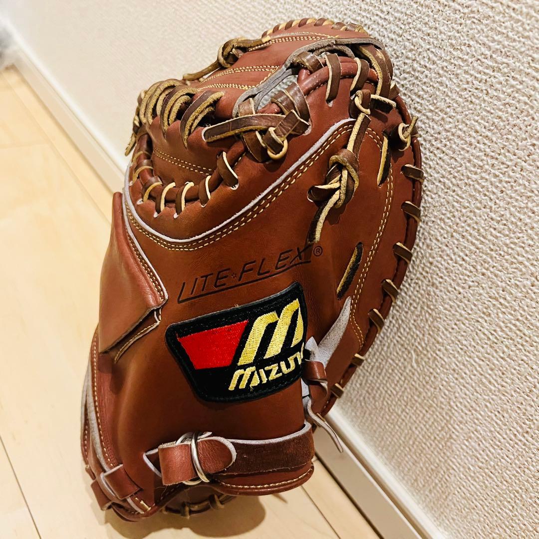 MIZUNO ミズノ ワールドウィン キャッチャーミット ブラウン