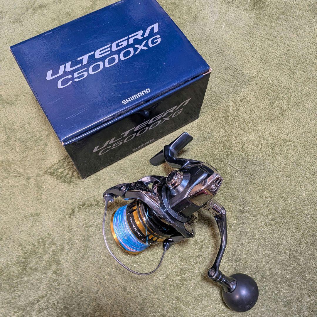 SHIMANO シマノ　リール　21アルテグラ　C5000XG　PEライン付き