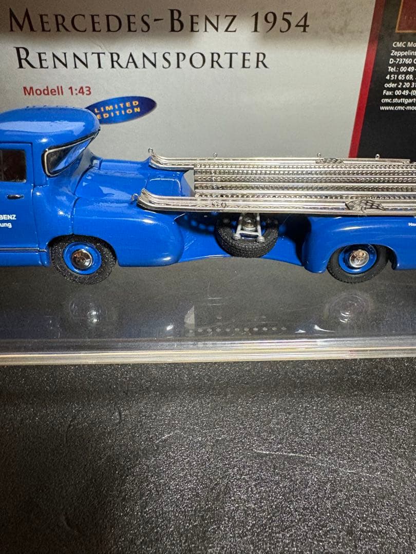 ミニカー CMC Mercedes-Benz 1954 Renntransporter