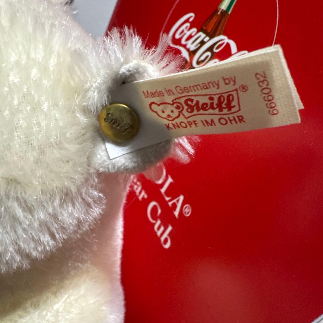 Coca-Cola Steiff ぬいぐるみ