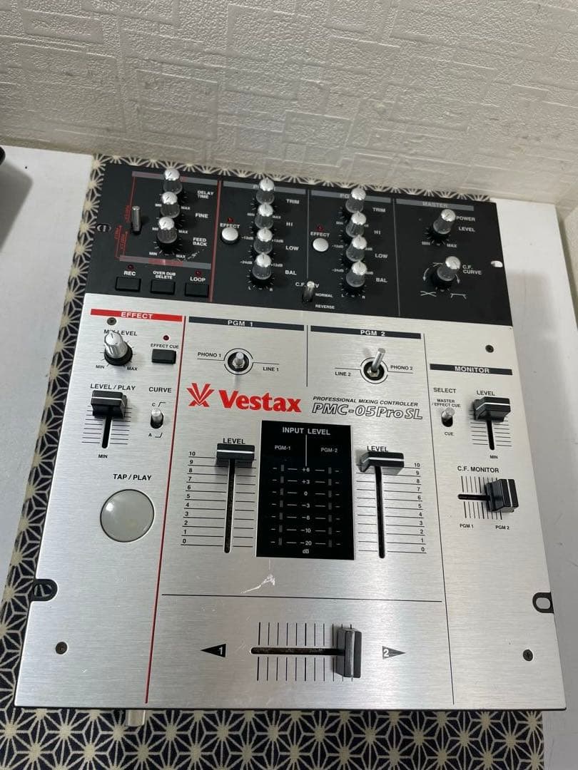 VESTAX PMC-05ProSL フェーダーメンテ　カットラグ　アダプタ付属