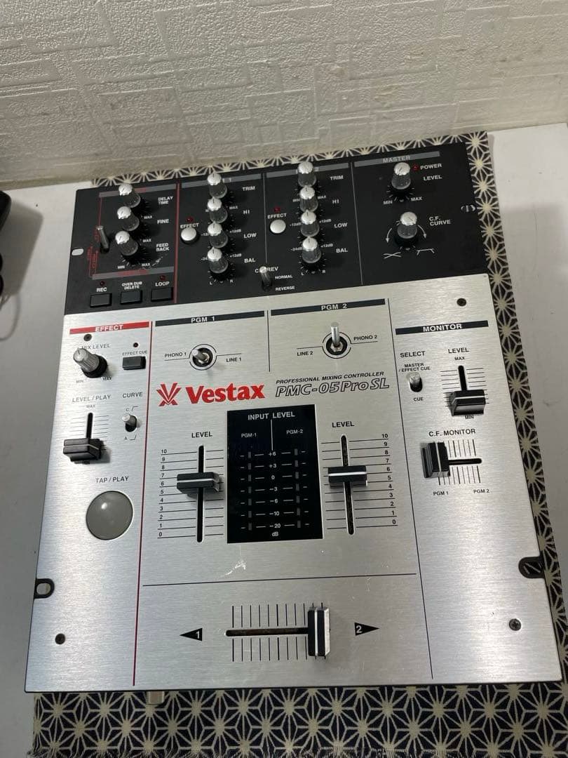 VESTAX PMC-05ProSL フェーダーメンテ　カットラグ　アダプタ付属
