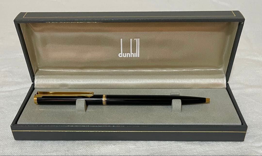 dunhill ボールペン 青インク 箱付
