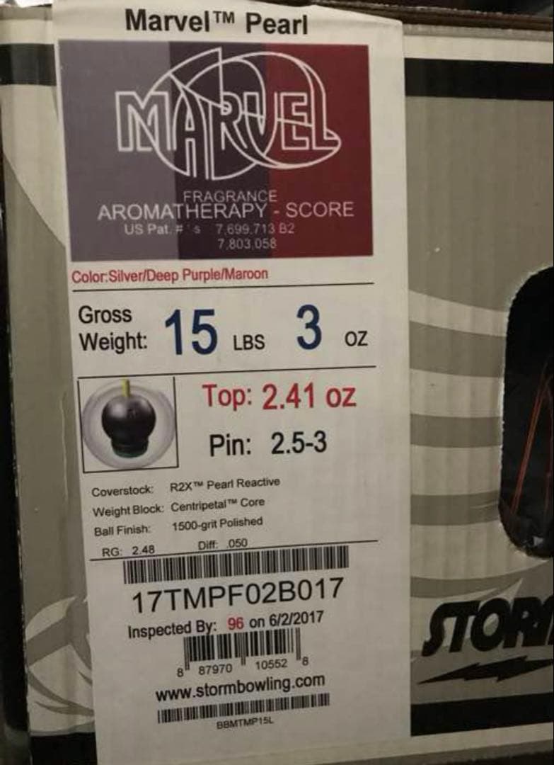 新品　初代　MARVEL パール　15ポンド2オンス