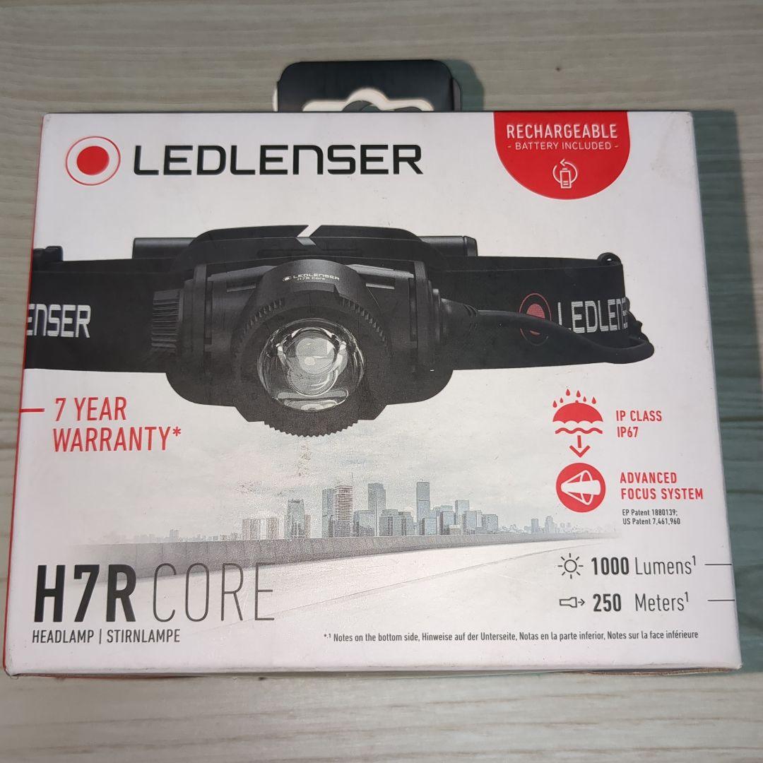 led lenser h7r core ヘッドライト レッドレンザ 新品　未使用