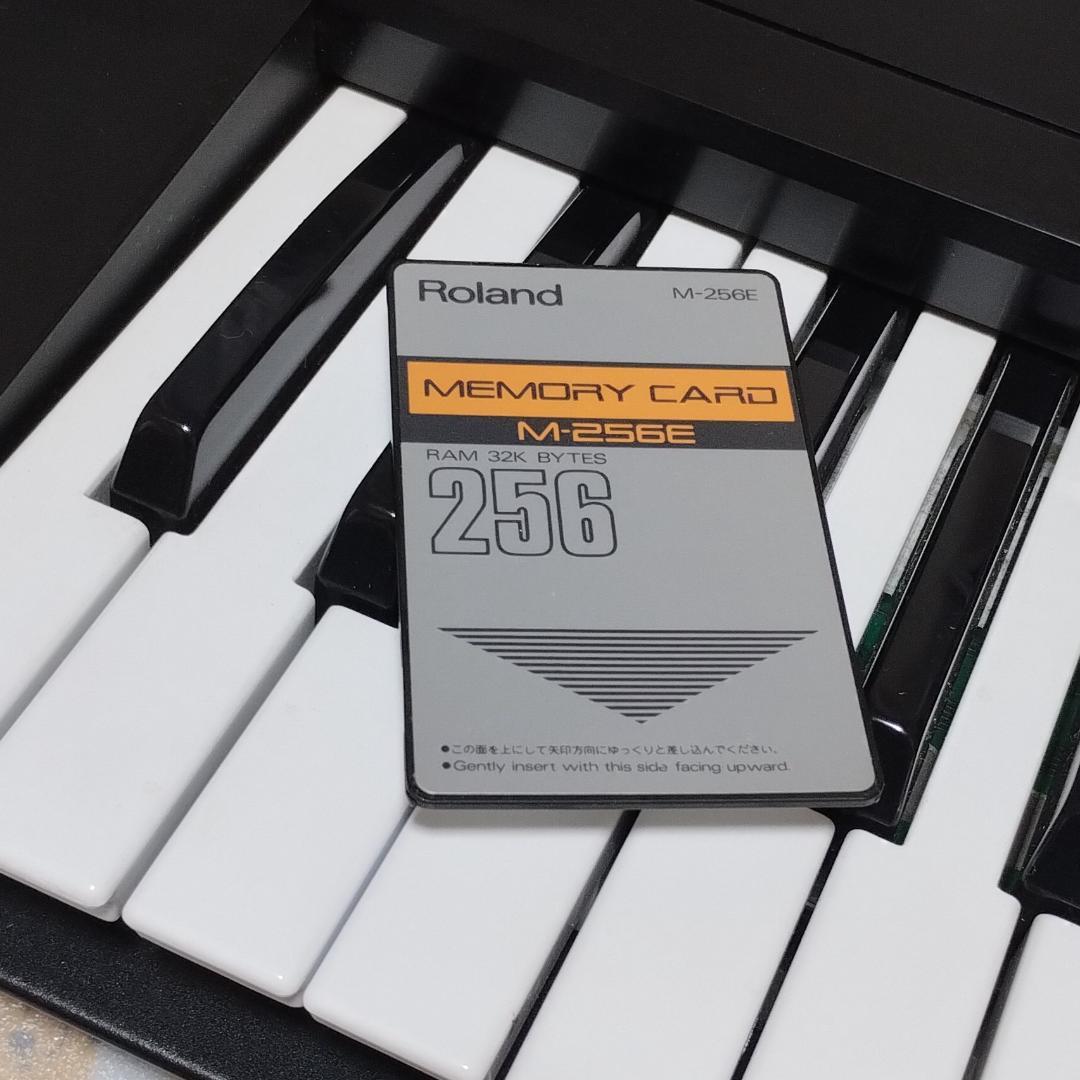 Roland「 M-256E 」MEMORY CARD 32K BYTES