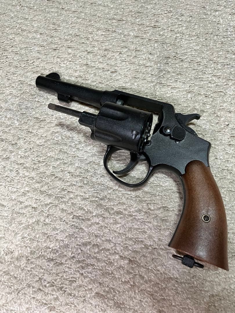 ネ*☆様 当時物 昭和マルシン　S&W ミリタリー&ポリス　4インチモデル　箱・