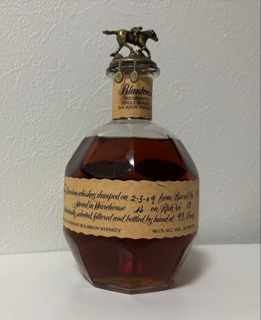 Blanton's ウイスキー 46.5%