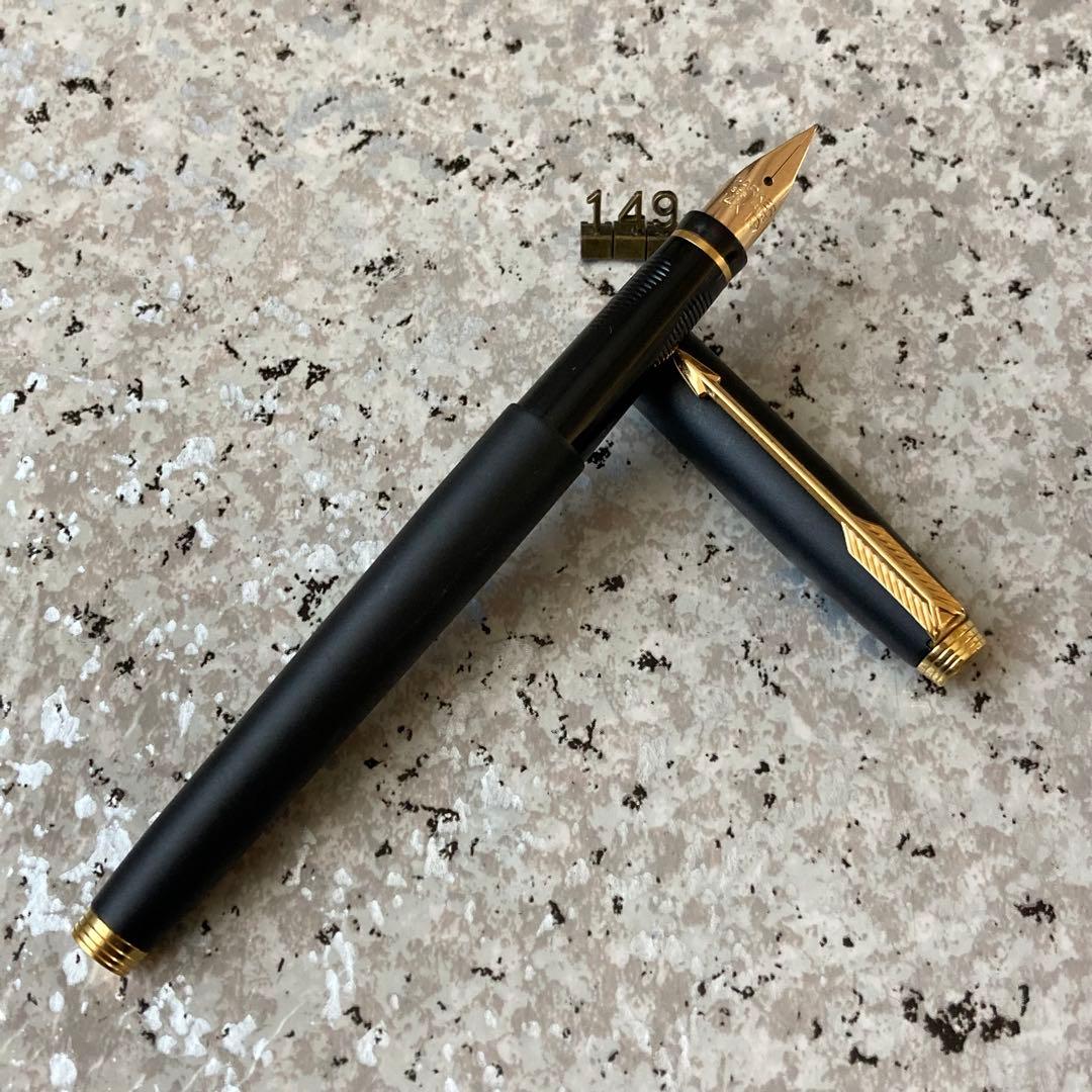#149 オーバーホール済み 万年筆 PARKER パーカー 14k
