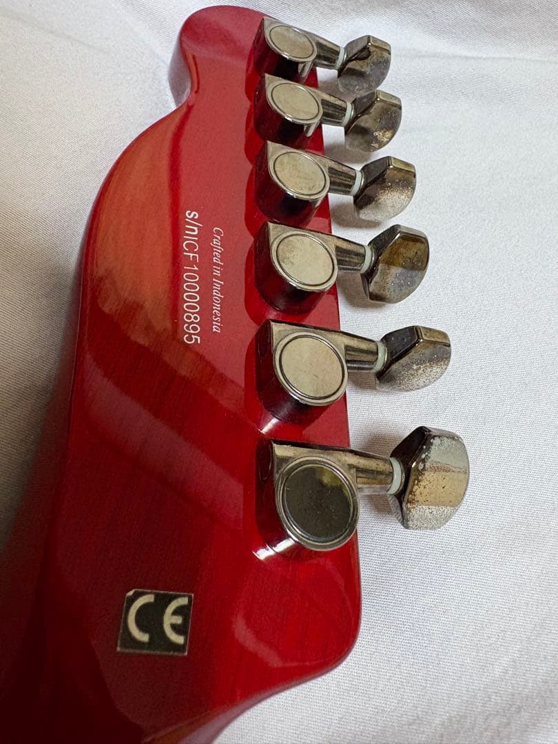 ギター Fender Custom Telecaster FMT HH RED