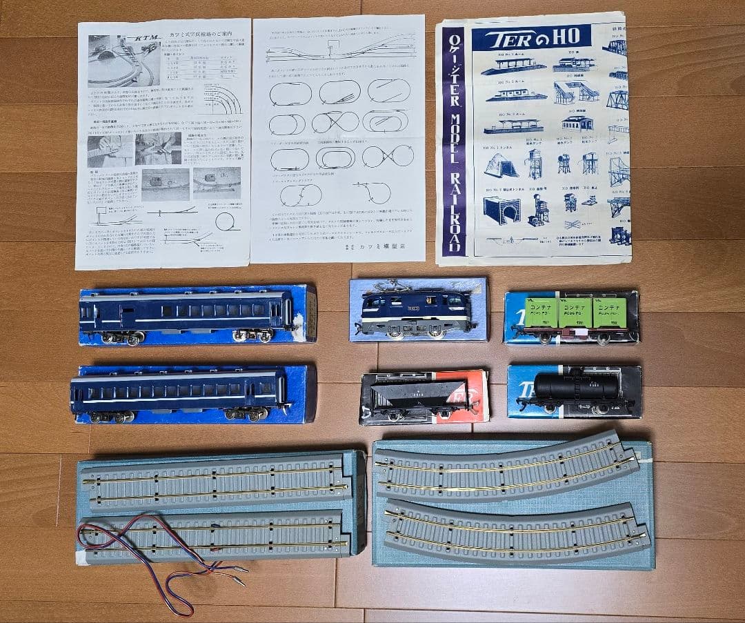 HOゲージ 鉄道模型 カツミ エンドウ 車両セット