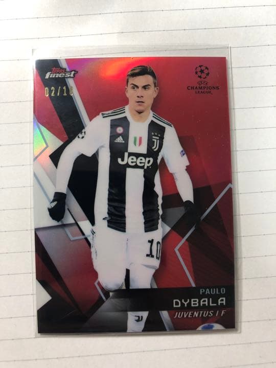 その他 2018-19Toops Finest PAULO DYBALA RED2/10