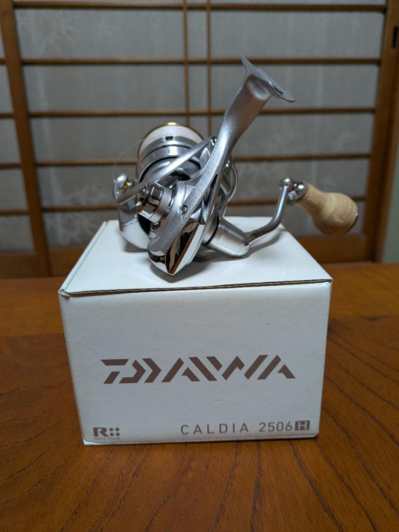 今週撤収　DAIWA CALDIA 2506H リール 元箱付き