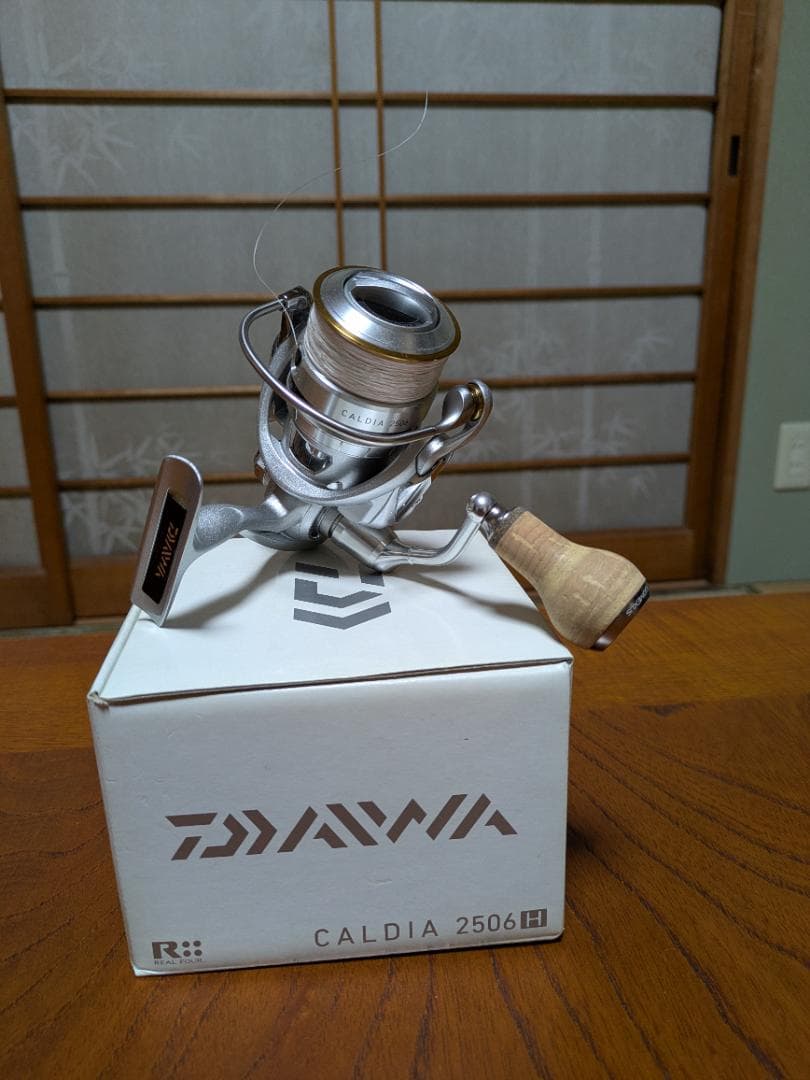 今週撤収　DAIWA CALDIA 2506H リール 元箱付き