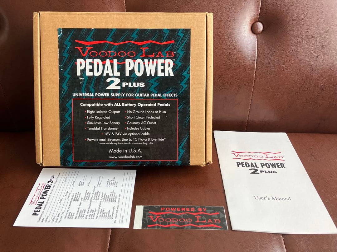 【美品】 Voodoo Lab Pedal Power 2 Plus