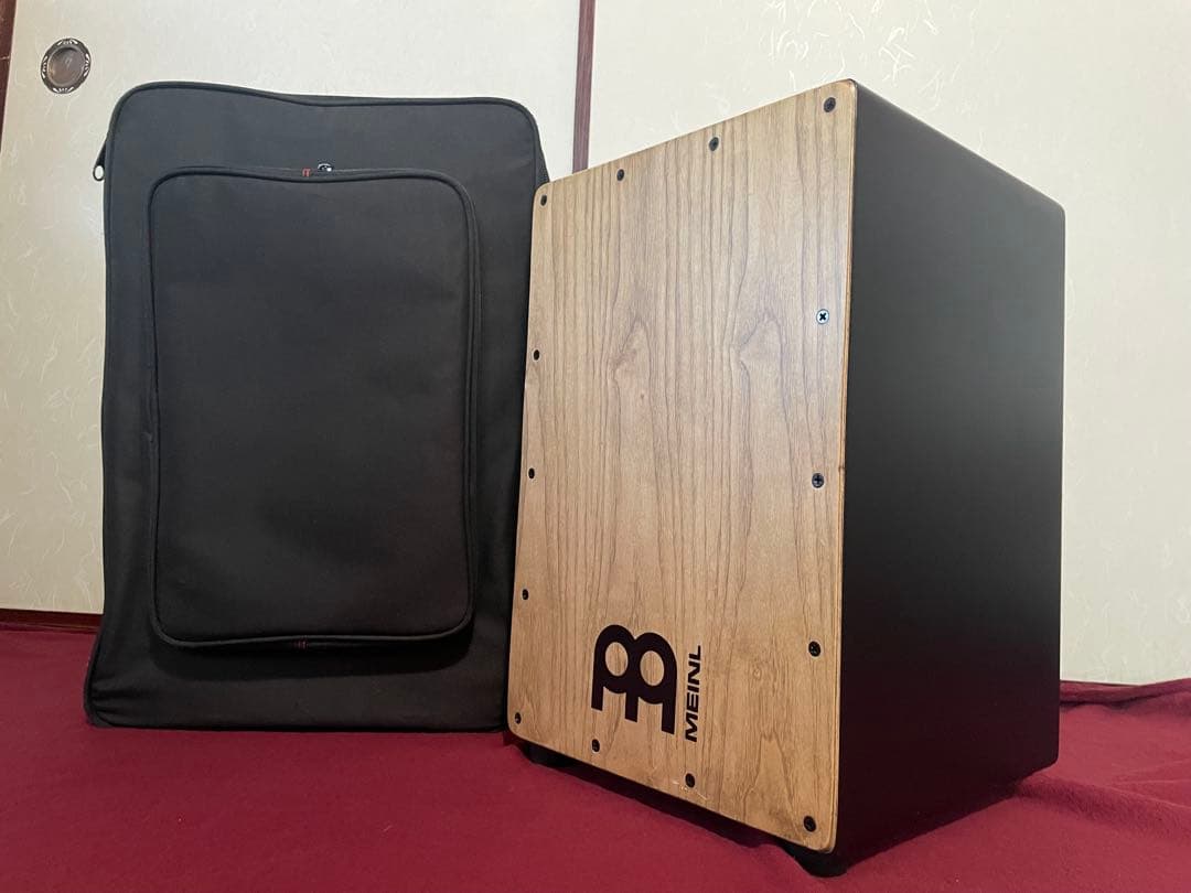 Meinl マイネル cajon カホン MCAJ100BK-MA ケース付