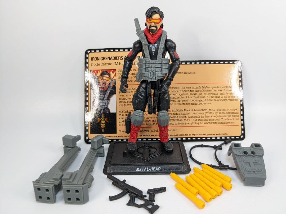 G.I.ジョー JOECON限定 メタルヘッド G.I.JOE