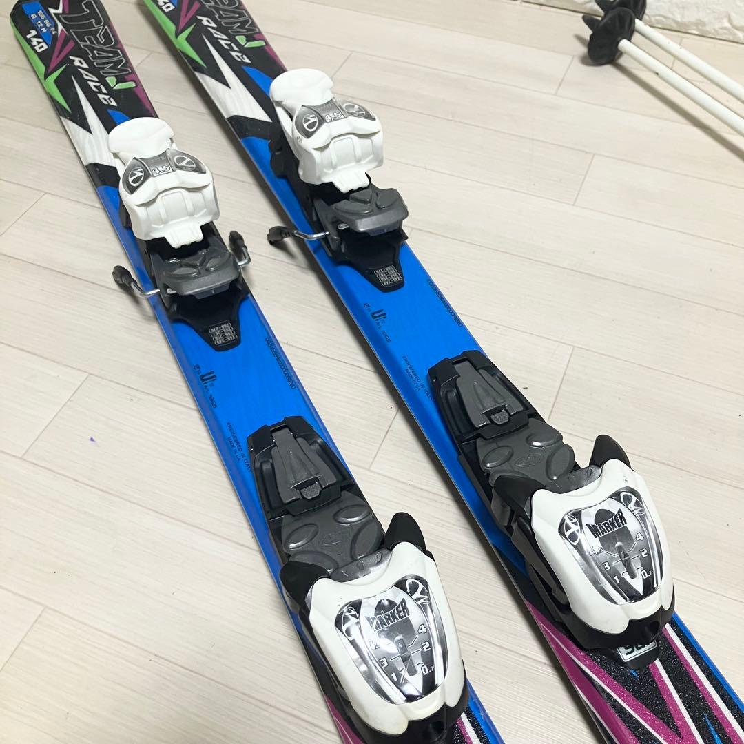 【良品】ストック付/NORDICA TEAM J RACEノルディカスキー140