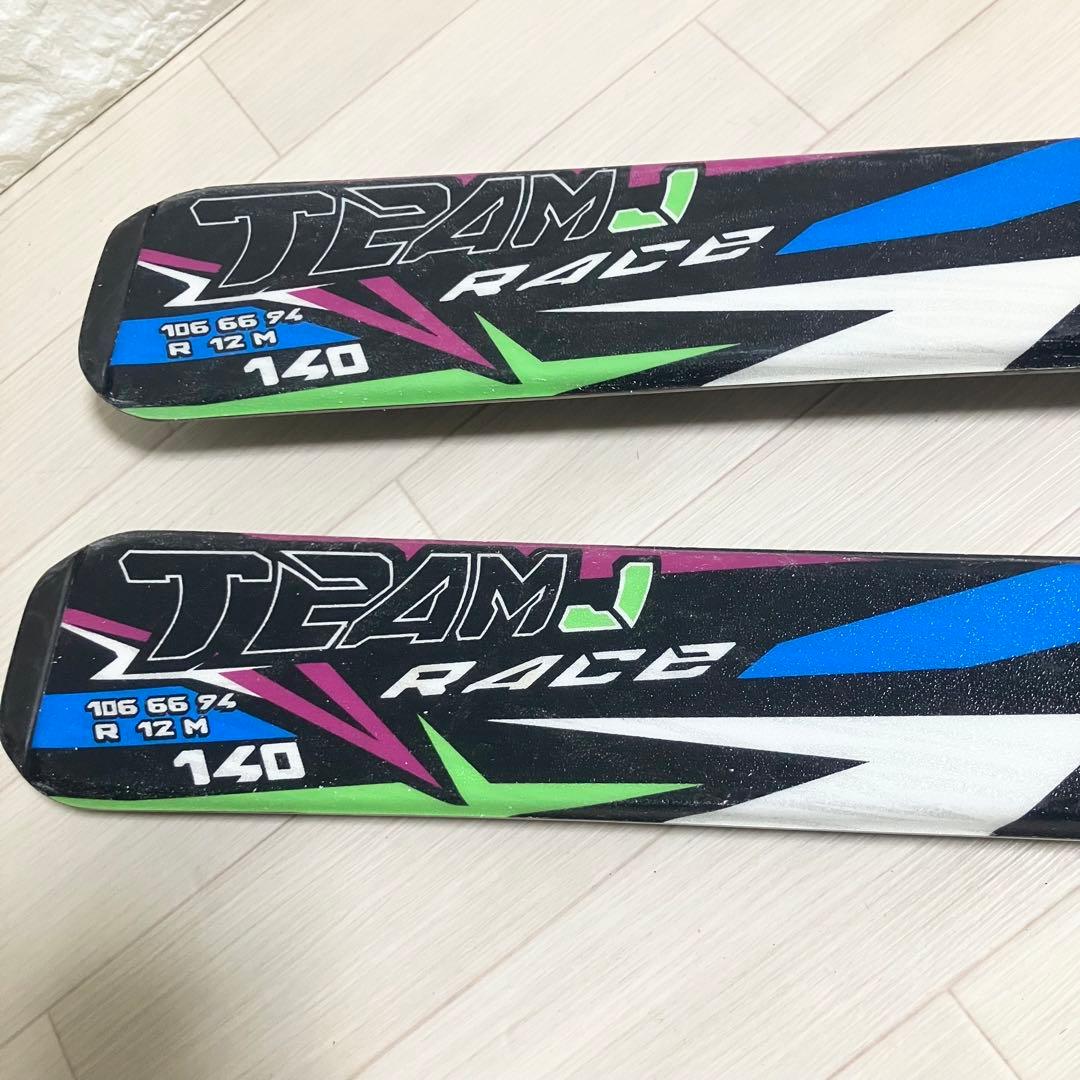 【良品】ストック付/NORDICA TEAM J RACEノルディカスキー140