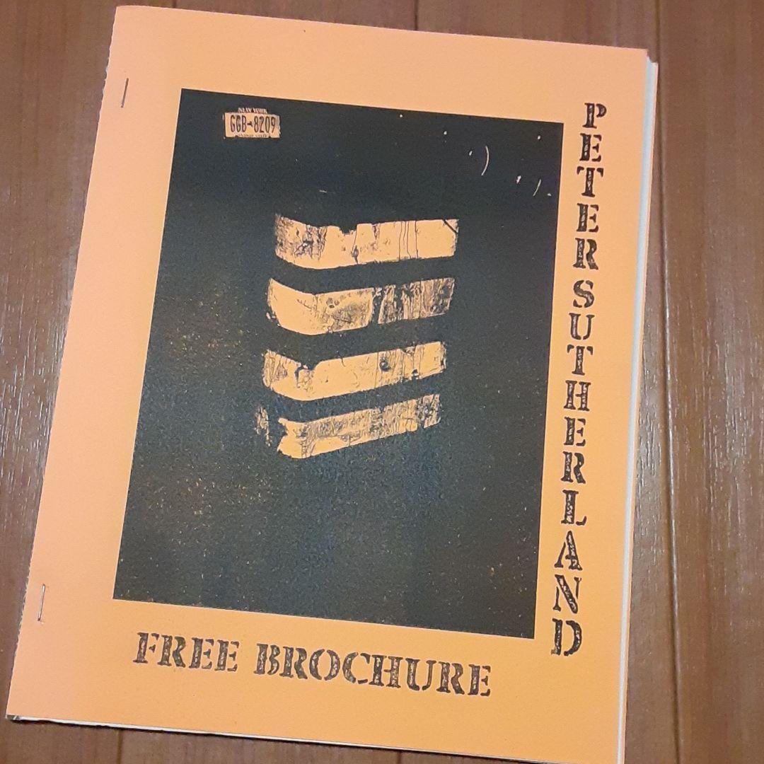 コレクション PETER SUTHERLAND ZINE