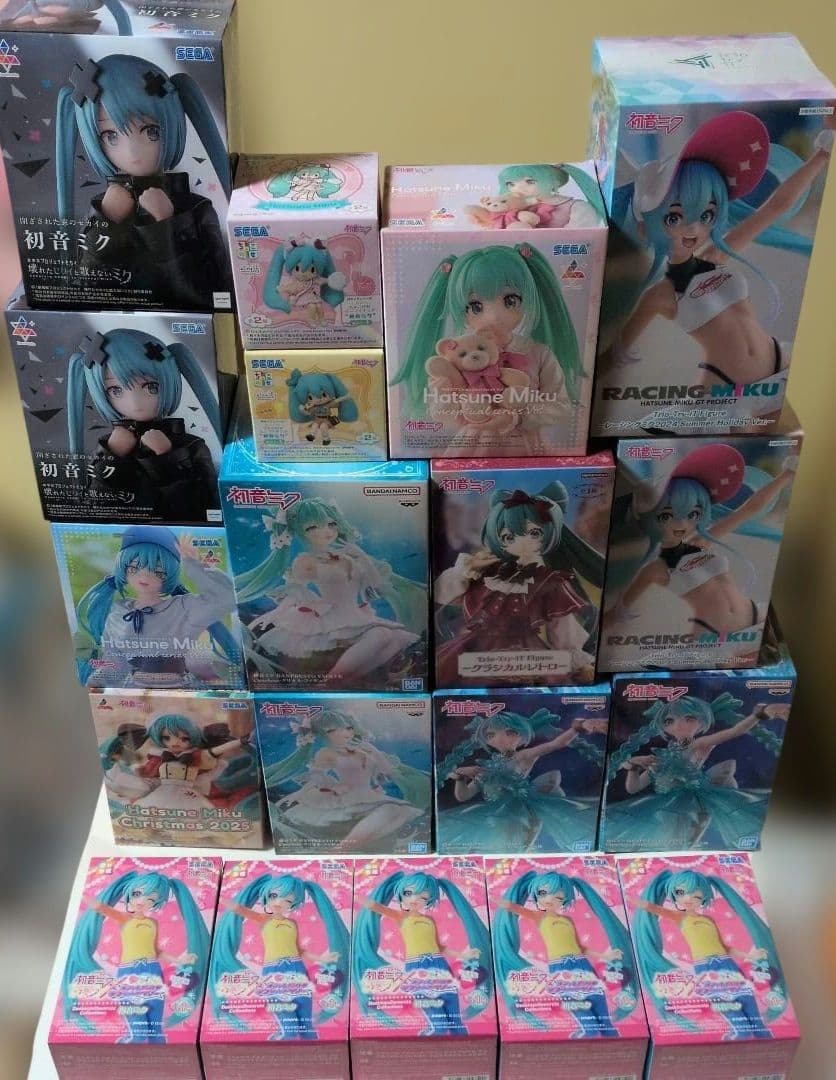 19点セット◆アミューズメント プライズ フィギュア まとめ売り 初音ミク