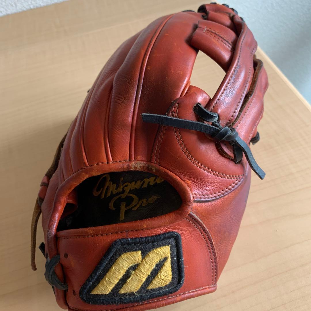 Mizuno Pro Limited Edition 硬式グローブ オレンジ