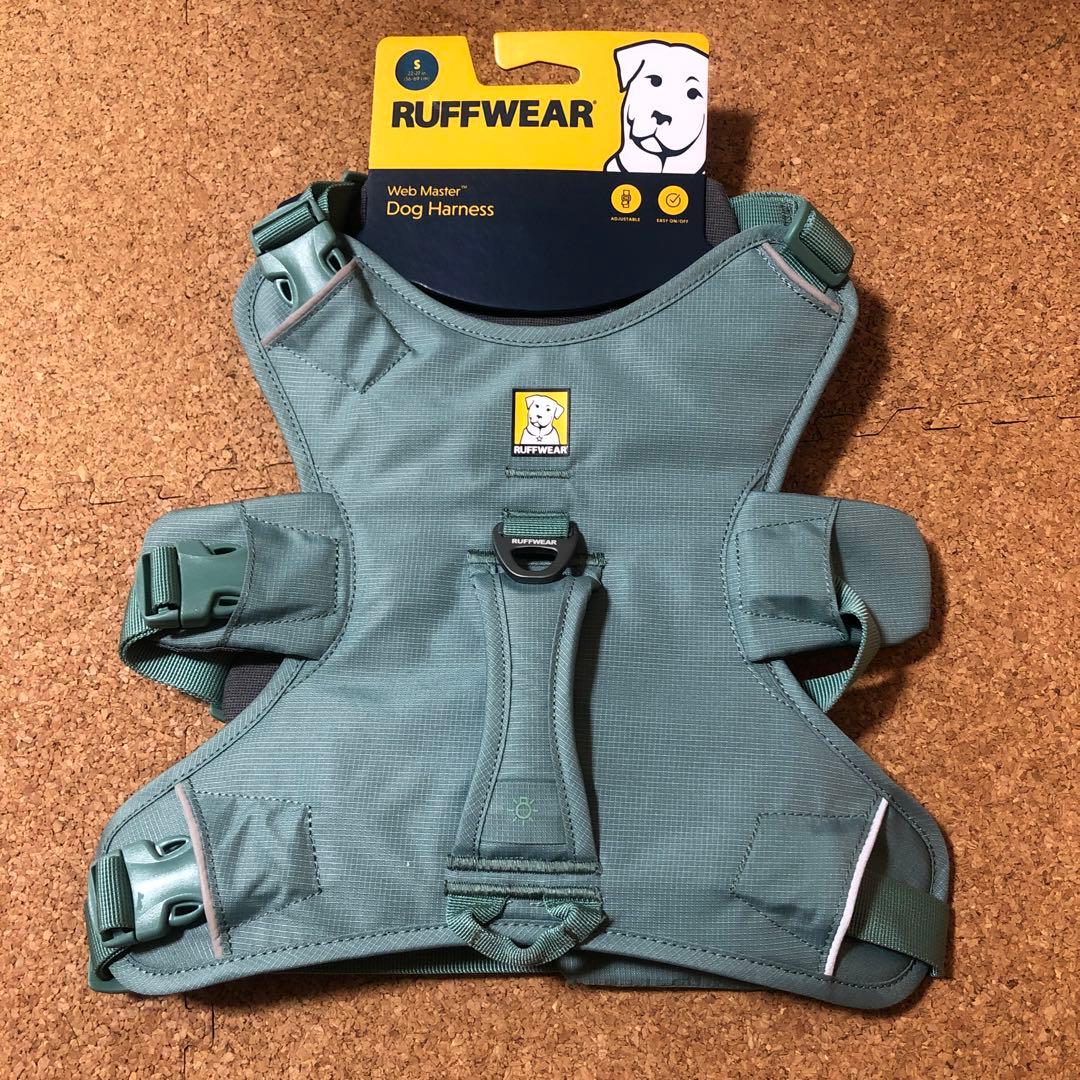 RUFFWEAR Dog Harness 中型犬用 グリーン