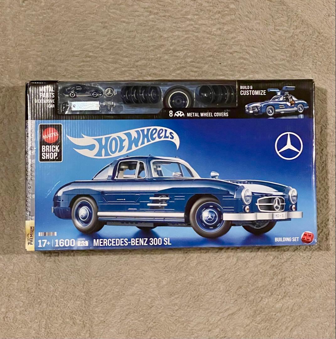 新品 マテル ブリックショップホット ウィール メルセデス・ベンツ300 SL