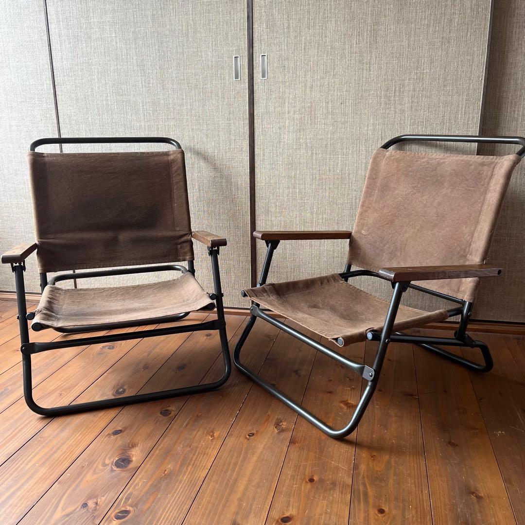TRUCK FURNITURE FOLDING LOW CHAIR 新品セット