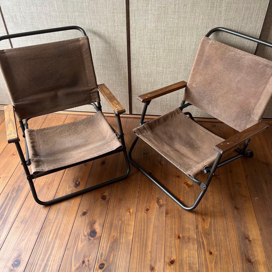 TRUCK FURNITURE FOLDING LOW CHAIR 新品セット