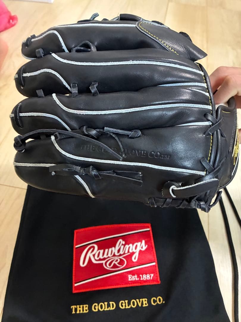Rawlings 硬式グローブ 収納袋付き　投手用　右用