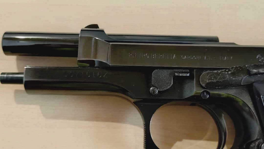 ウエスタンアームズ　ベレッタM92FS ブラッククローム