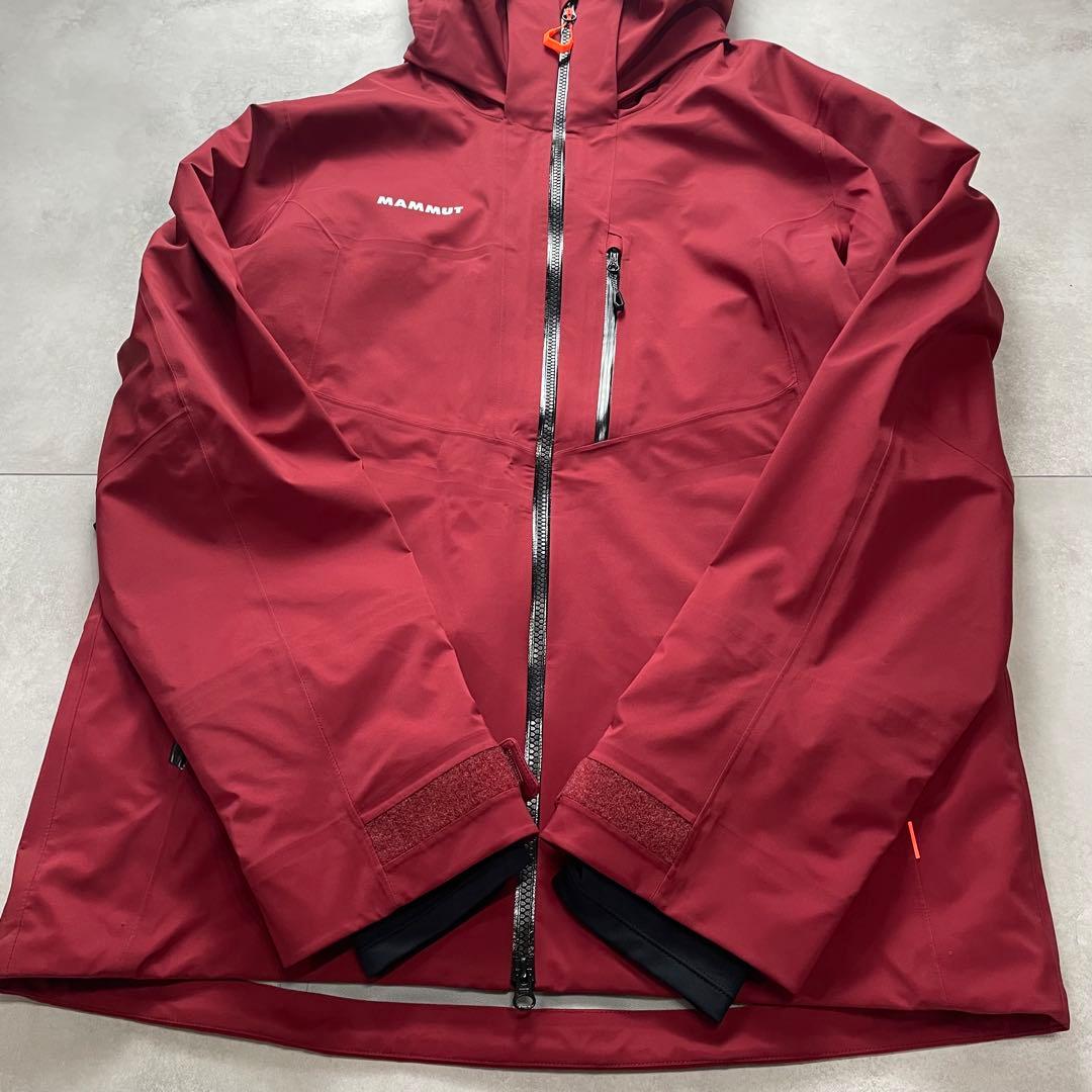 スキー MAMMUT Stoney HS Jacket Men blood XLsize