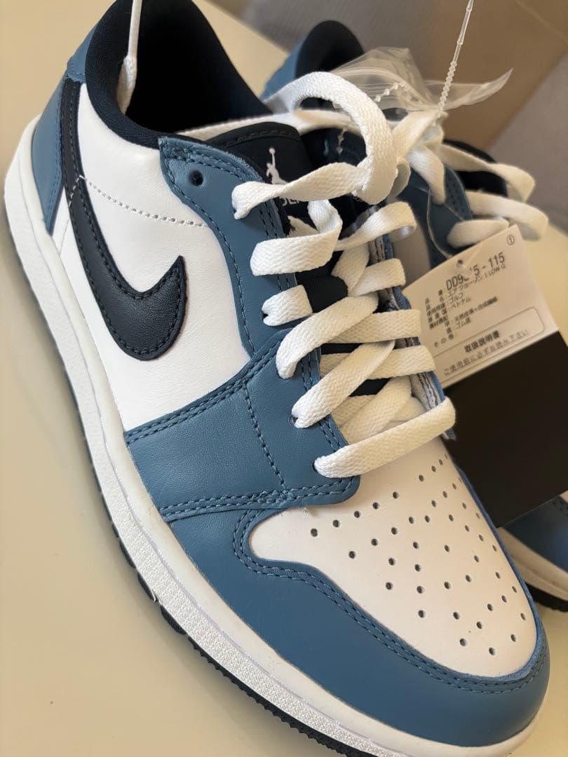 Nike Air Jordan 1 Low Golf ブルー/ホワイト