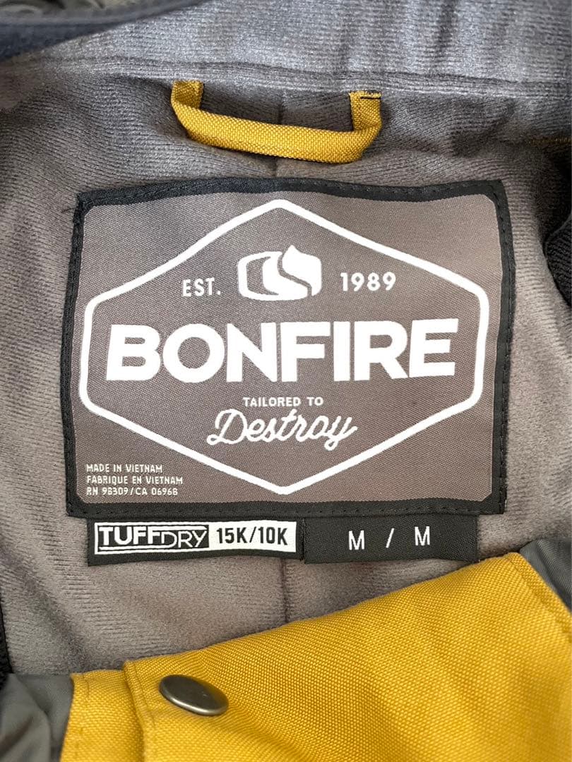 [希少] MARQLEEN BONFIRE スノーボードウェア　L 上下セット