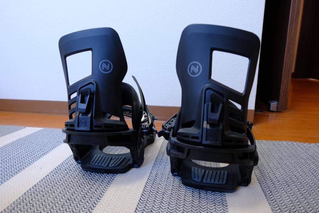 【美品】NIDECKER　スノーボード ビンディング ブラック　Lサイズ