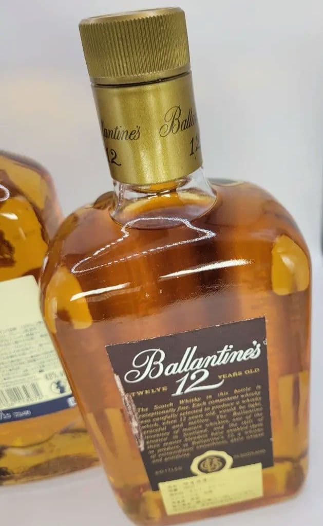 Ballantine's 12年ウイスキー　3本セット バランタイン　古酒付
