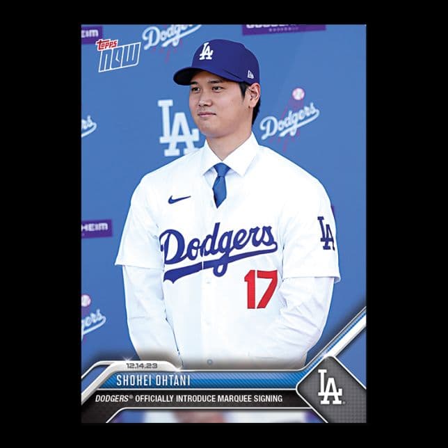 大谷翔平 topps カード 5枚セット 24時間限定販売品
