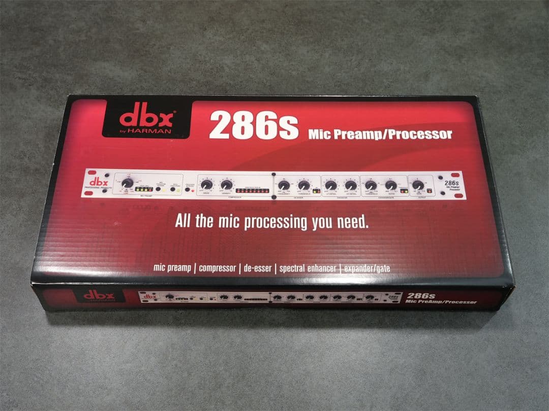 bdx by HARMAN 286s マイク プリアンプ/Processor