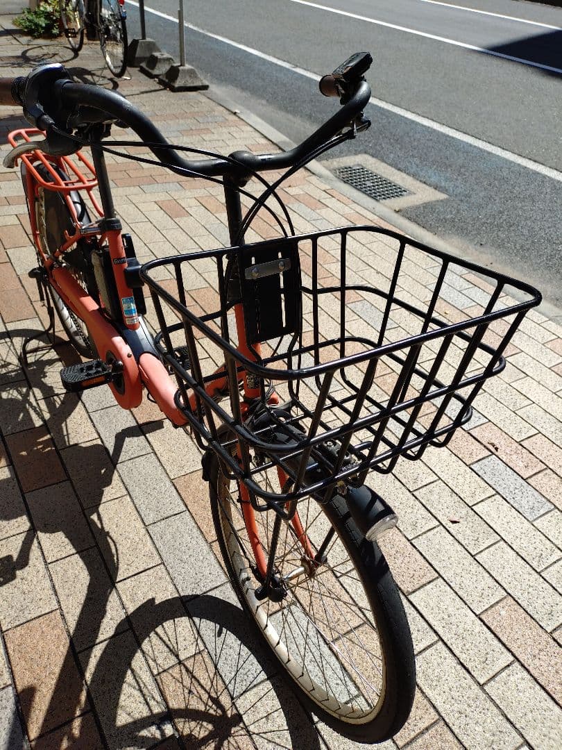 ●パナソニック・電動アシスト自転車・ギュット・２２インチ・オレンジ