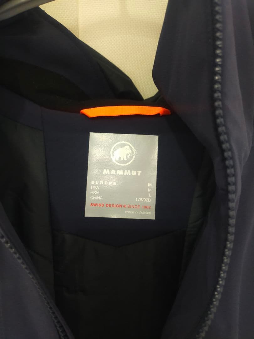 【美品】MAMMUT ストーニー ハードシェル サーモ JKT アジアLサイズ